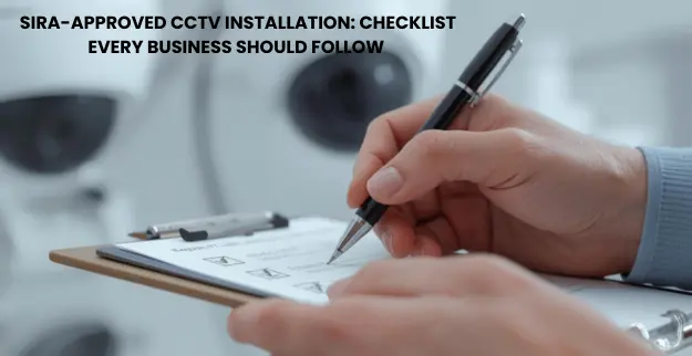 SIRA-Approved CCTV Installation Checklist Guide